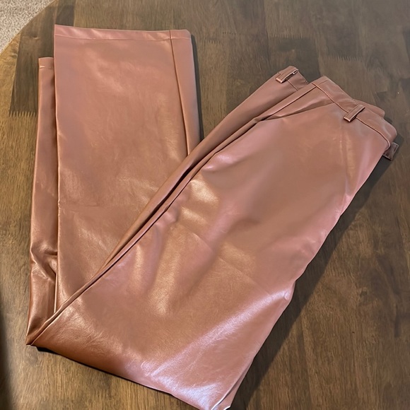 SHEIN | Pants & Jumpsuits | Shein Leather Pants | Poshmark